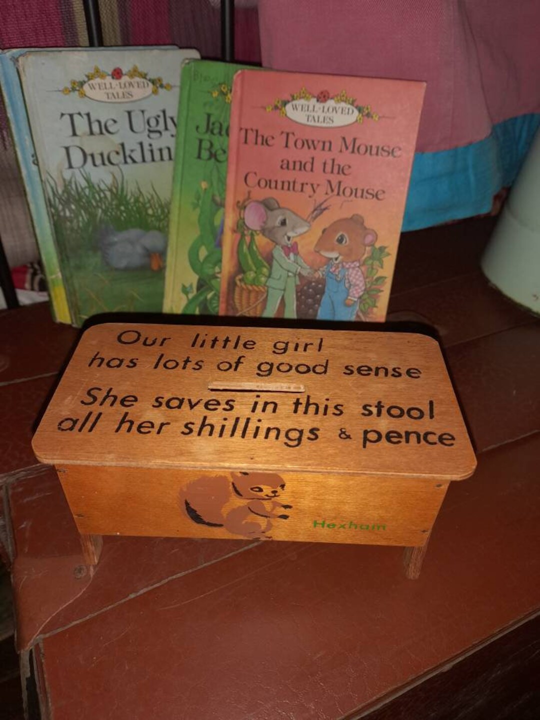 A Quirky Little Vintage Child's Money Box - Etsy
