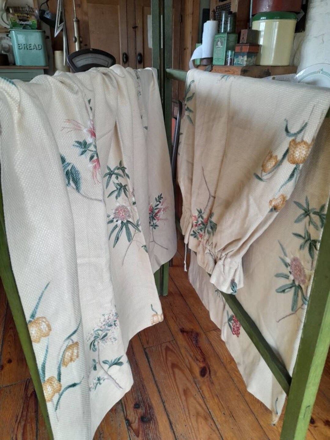 A Pair of Vintage Nina Campbell tutuila Curtains - Etsy