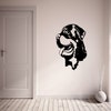 Scary Skeleton Skull Breaking Through Wall Halloween Vinyl Wall ...