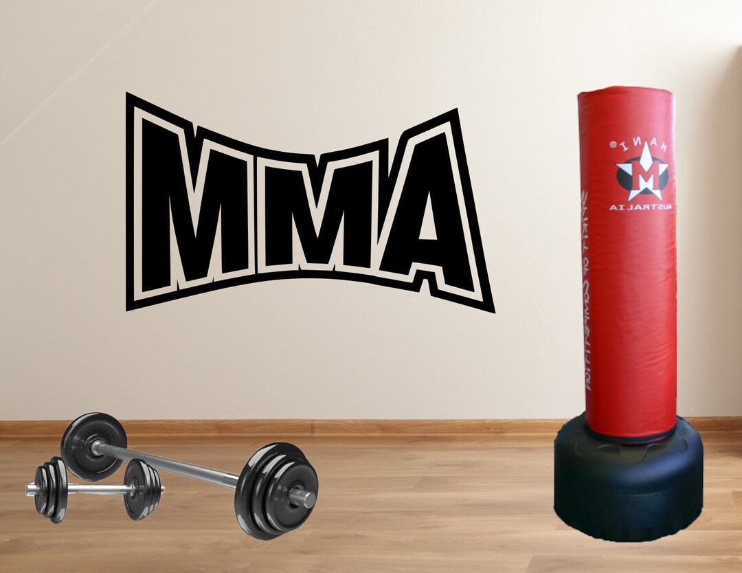MMA Mixed Martial Arts Vinyl Wall Art Sticker sp28 - Etsy