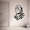 Scary Skeleton Skull Breaking Through Wall Halloween Vinyl Wall ...