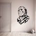 Scary Skeleton Skull Breaking Through Wall Halloween Vinyl Wall ...