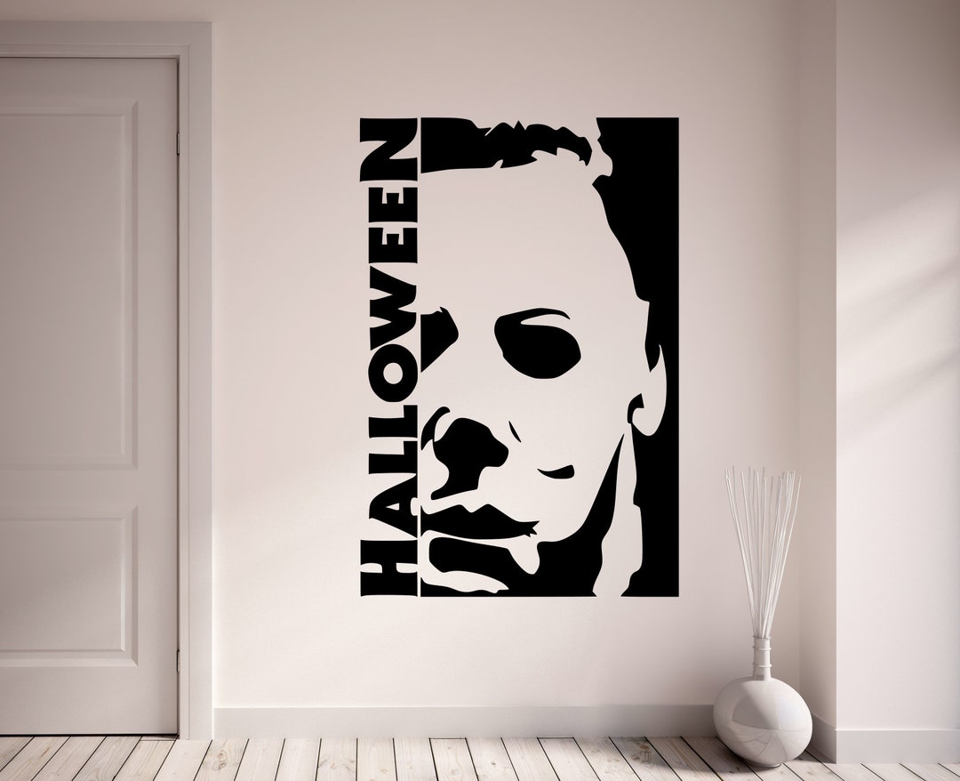 Michael Myers Halloween Movie Vinyl Wall / Window Sticker Decals hw57 ...