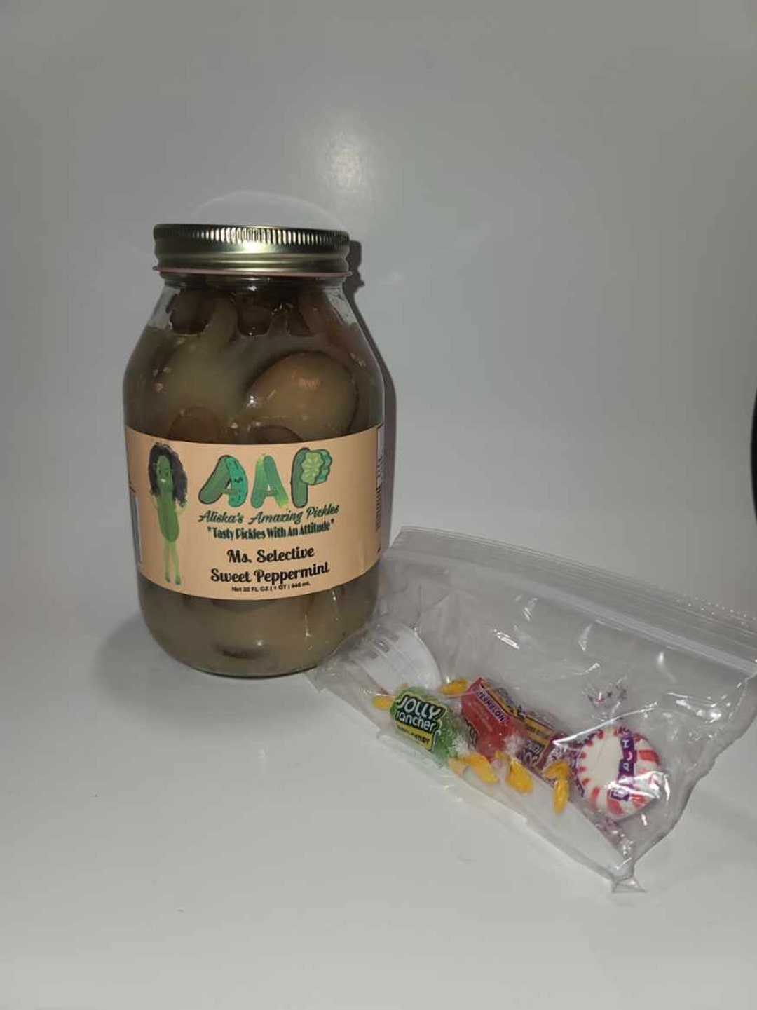 Ms. Selective Sweet Peppermint Pickles - Etsy