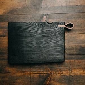 Black Wood Serving Dishes Trays & Platters Plate Modern - Etsy