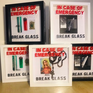 In Case of Emergency Pop Art Wall Frame rosary'' - Etsy