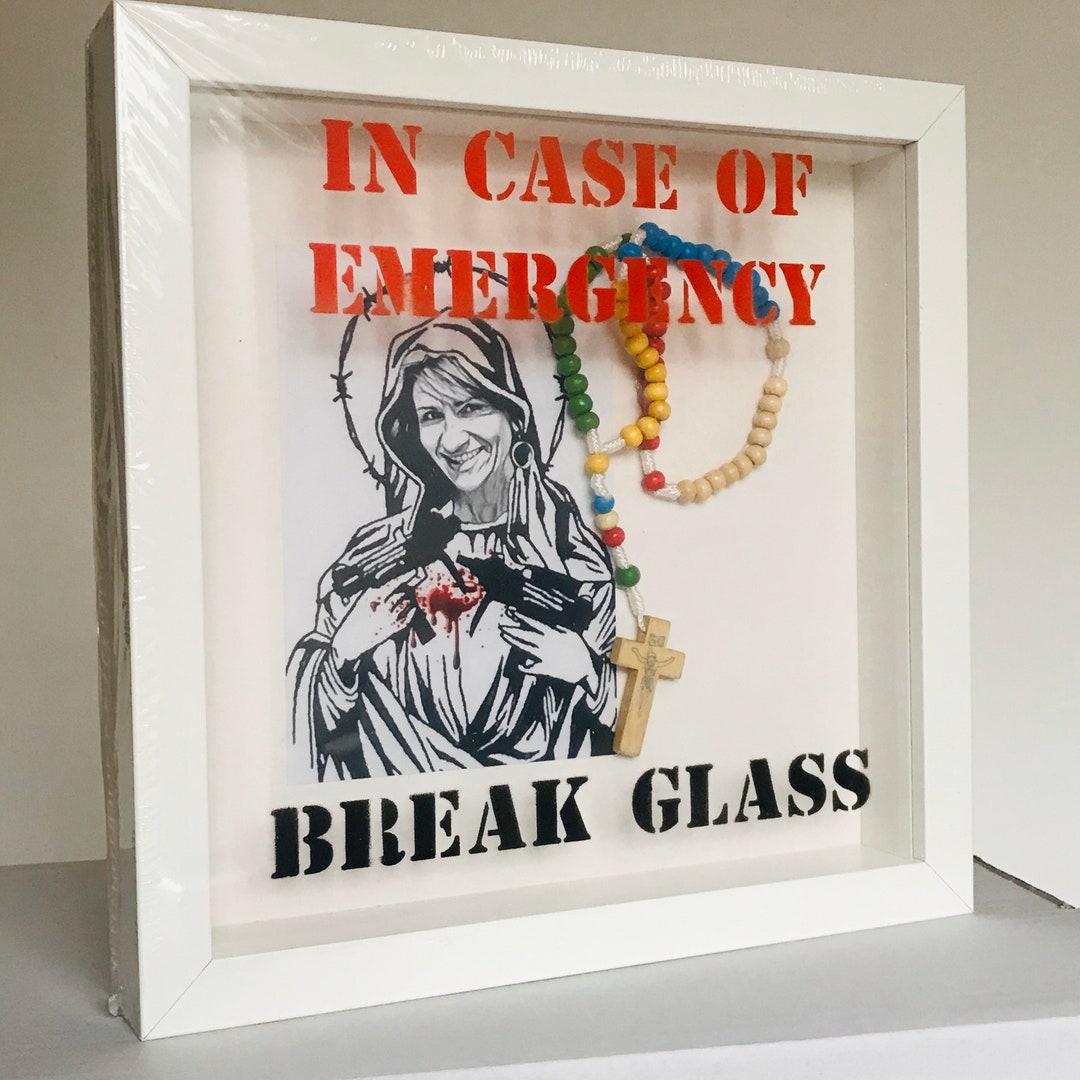 In Case of Emergency Pop Art Wall Frame rosary'' - Etsy