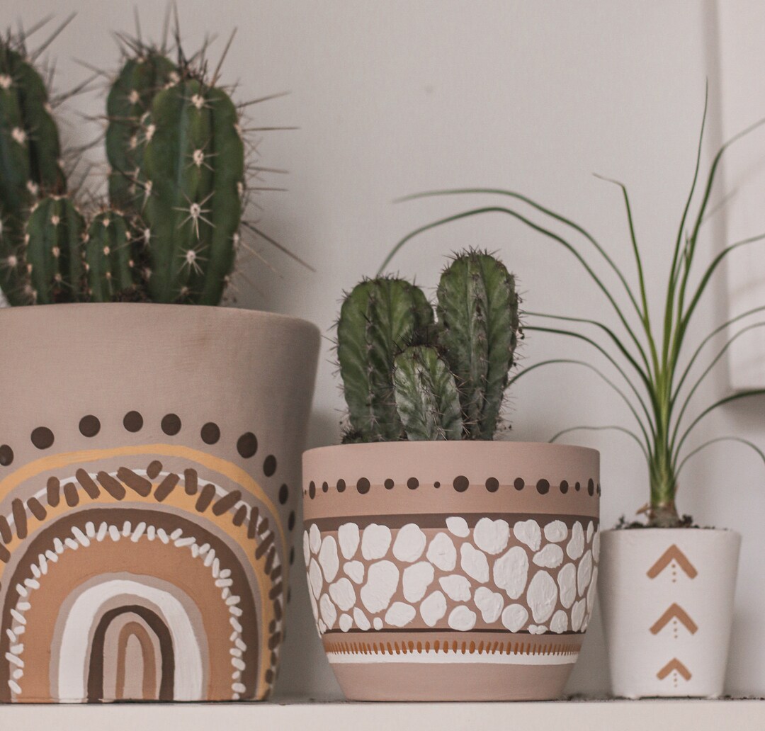 Animal Print Plant Pot - Etsy