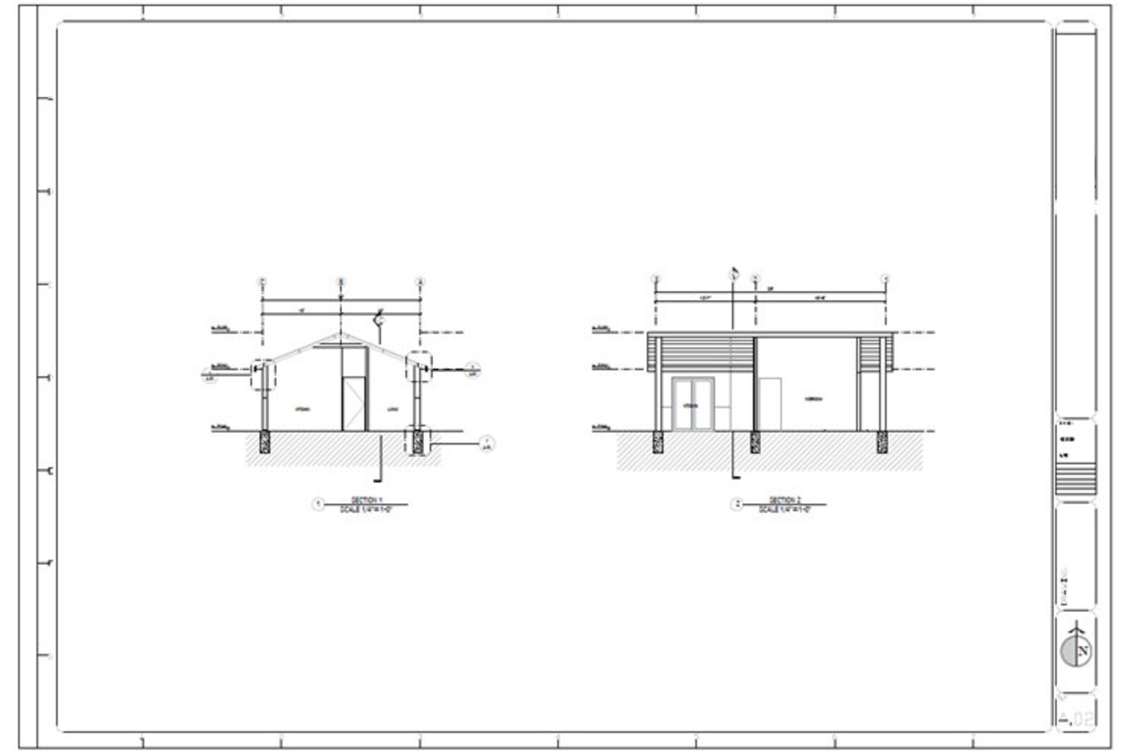 Architectural Plan Set for a Custom Designed Galvanized Steel Cabin Kit ...