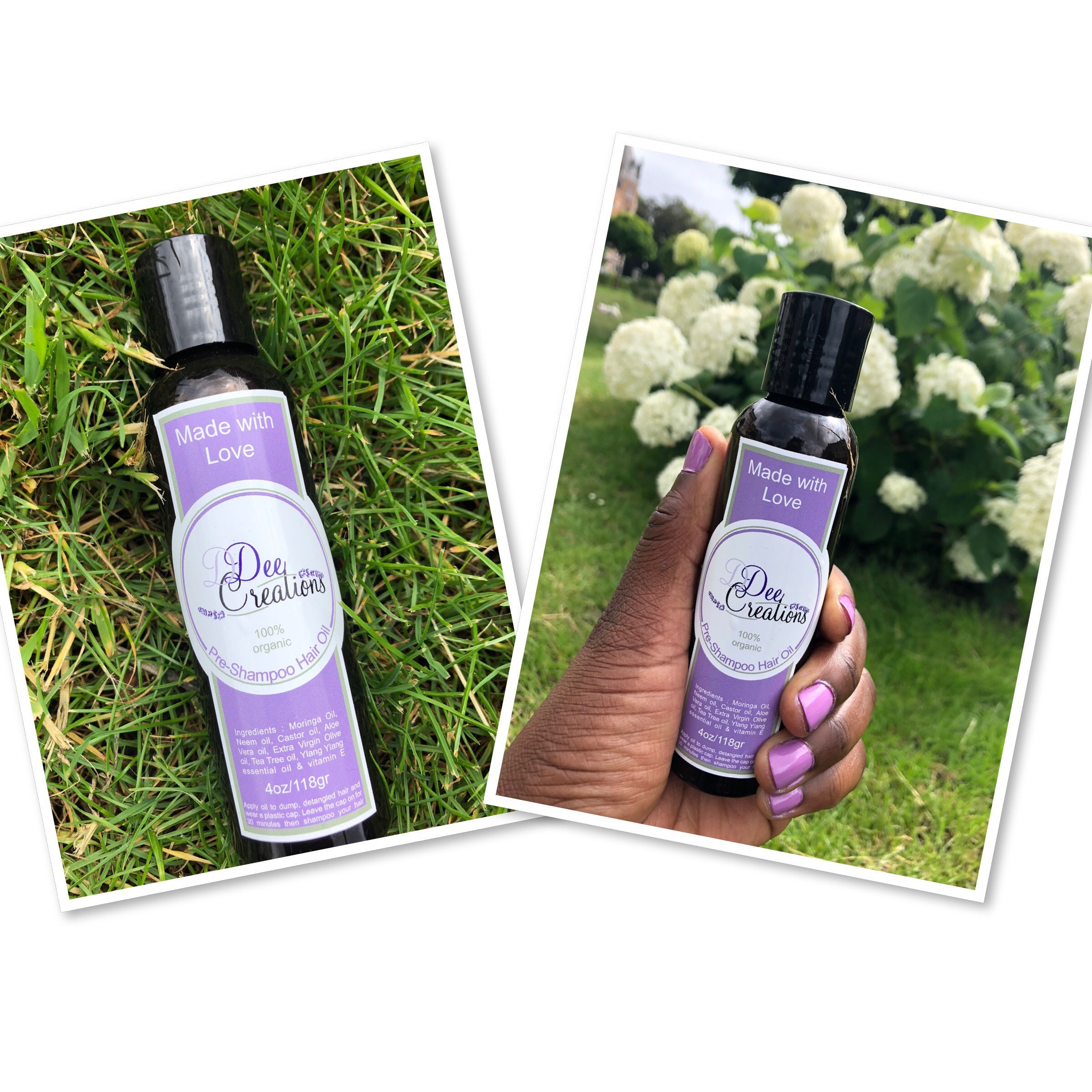 Pre-shampoo Oil - Etsy