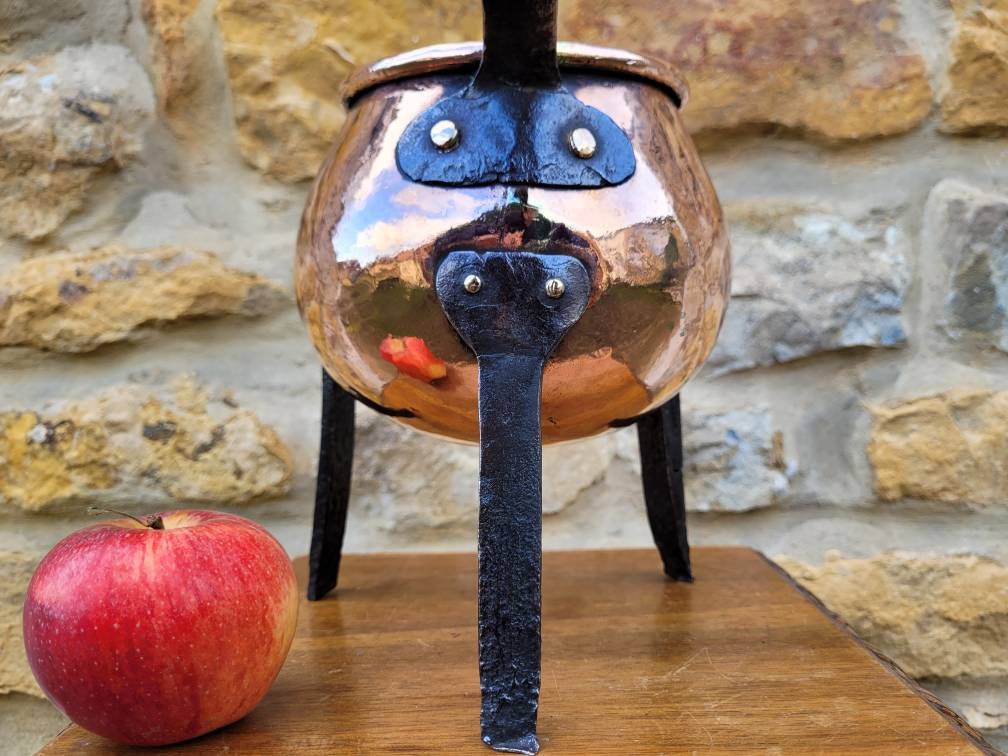 Antique Copper Glue Pot / 18th Century Leather Working / Pot à Colle ...