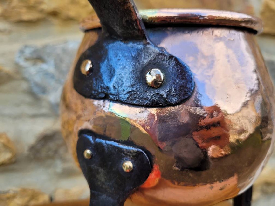 Antique Copper Glue Pot / 18th Century Leather Working / Pot à - Etsy