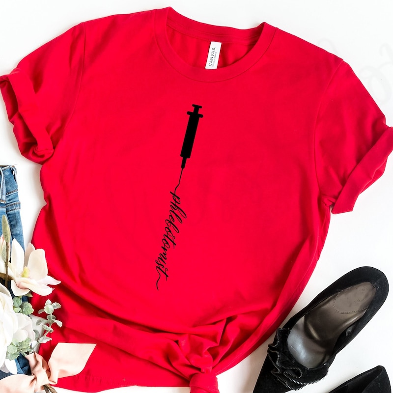 Phlebotomist T Shirt - Etsy