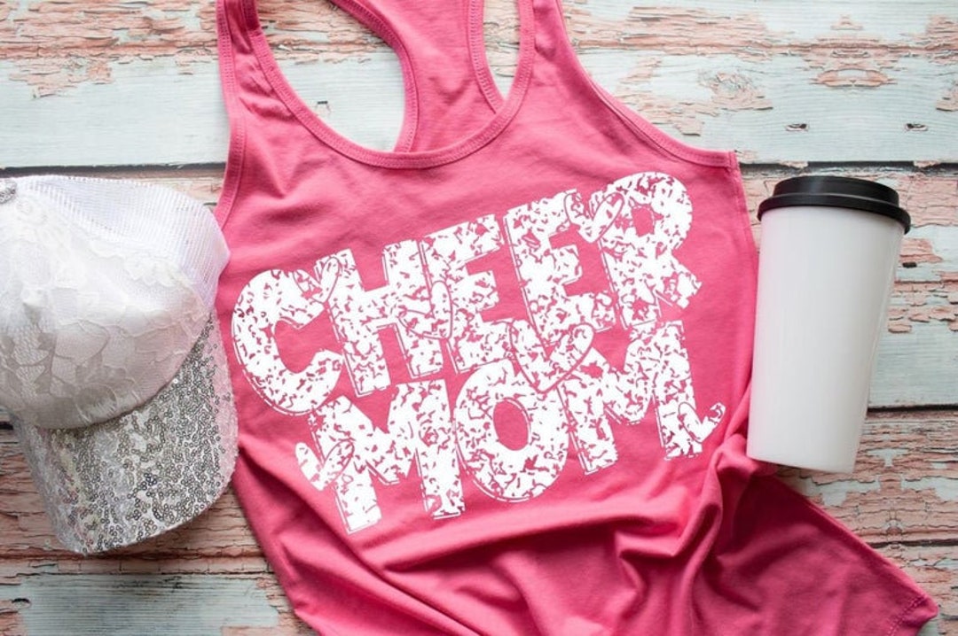 Cheer Mom Racerback Tank Top – Spirit Wear Shirt - Etsy