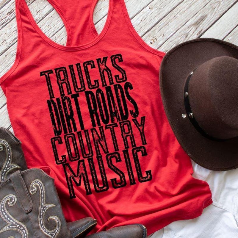 Country Tank Top - Etsy