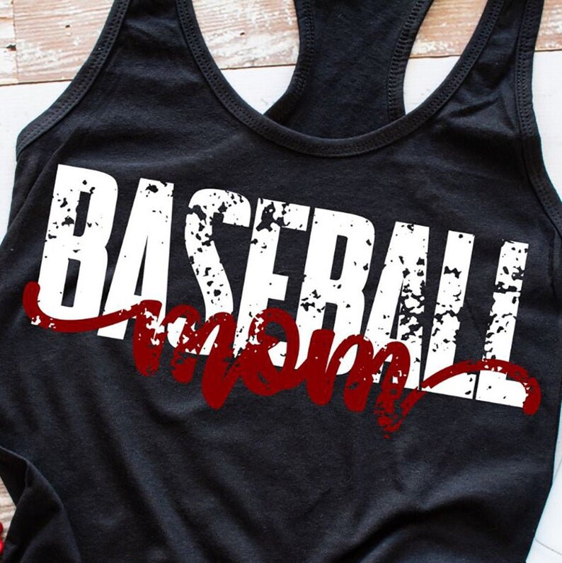 Baseball Mom Tank Top – Comfort Fit Sports Life Shirt - Etsy