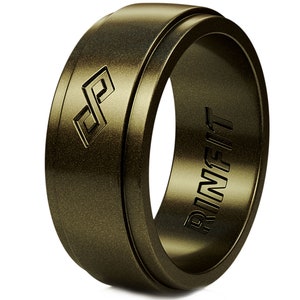 Rinfit Silicone Wedding Ring for Men - Affordable, Comfortable, Soft ...