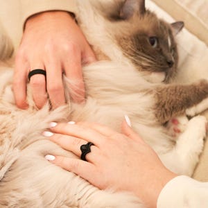 Rinfit Matching Silicone Rings for Couples - Silicone Wedding Bands ...