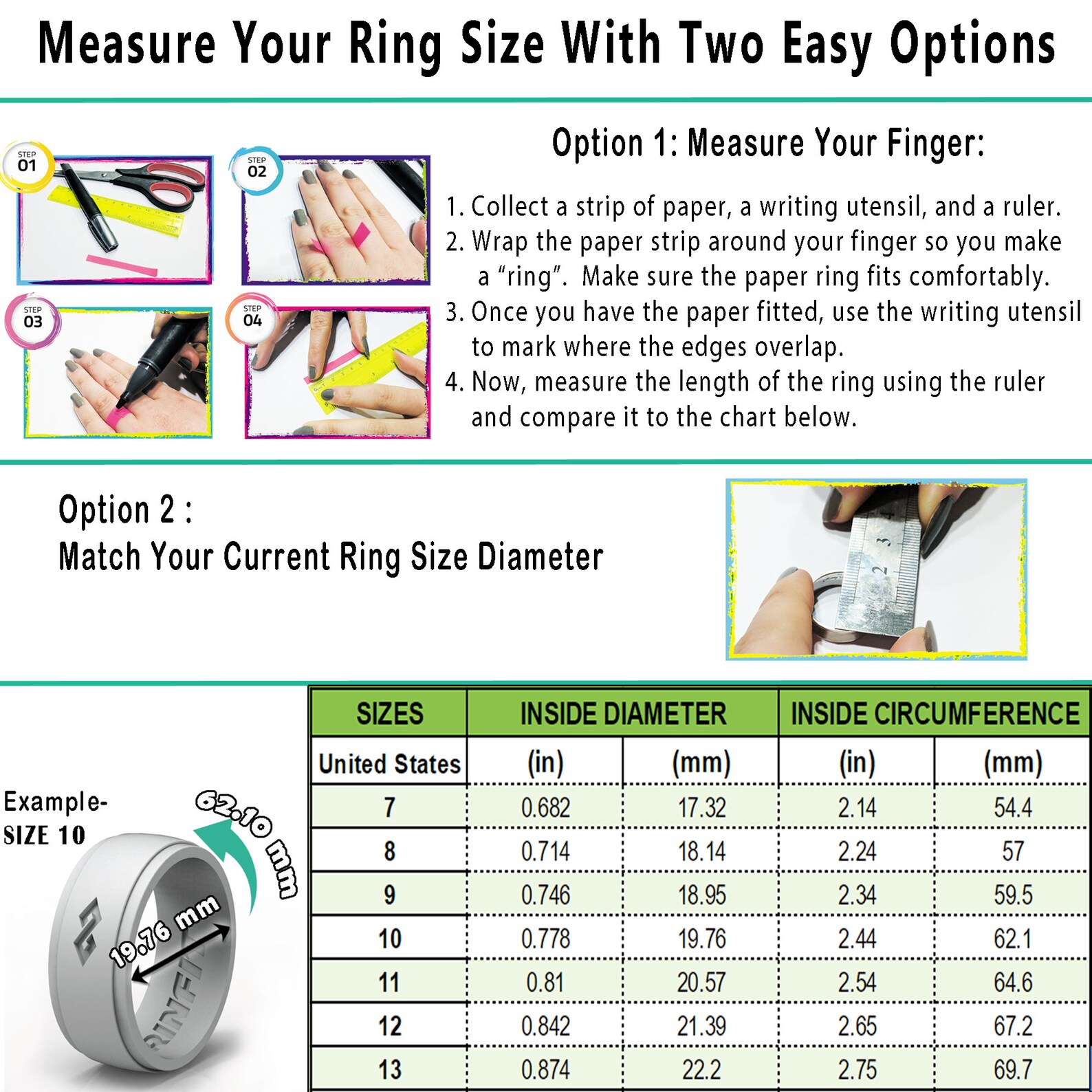 Silicone Wedding Ring for Men 1 Ring Designed Safe Soft - Etsy