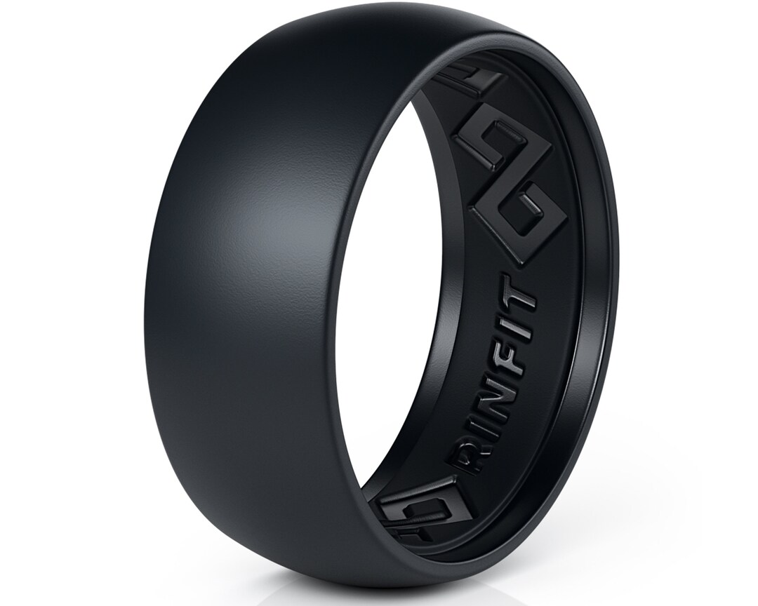 Rinfit Silicone Wedding Ring for Men - Affordable, Comfortable, Soft ...