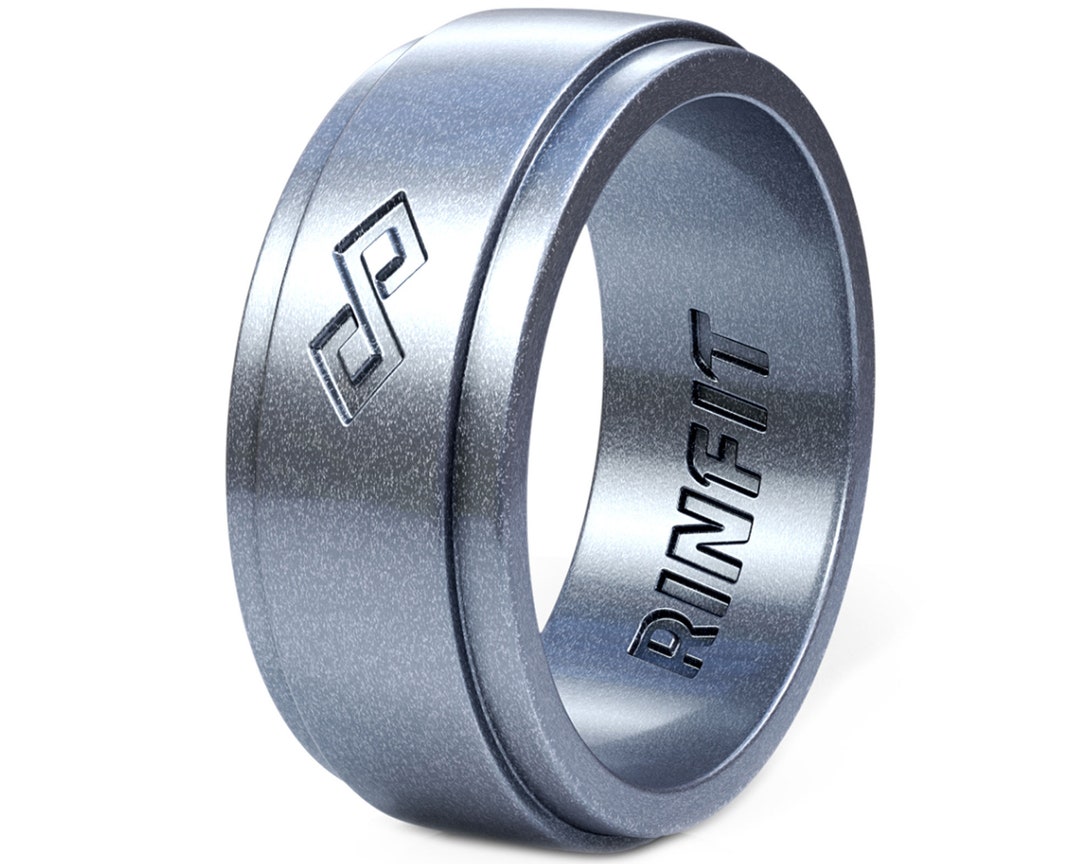 Rinfit Silicone Wedding Ring for Men - Affordable, Comfortable, Soft ...