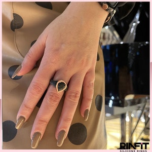 Silicone Wedding Rings for Women by Rinfit Rubber Band - Etsy