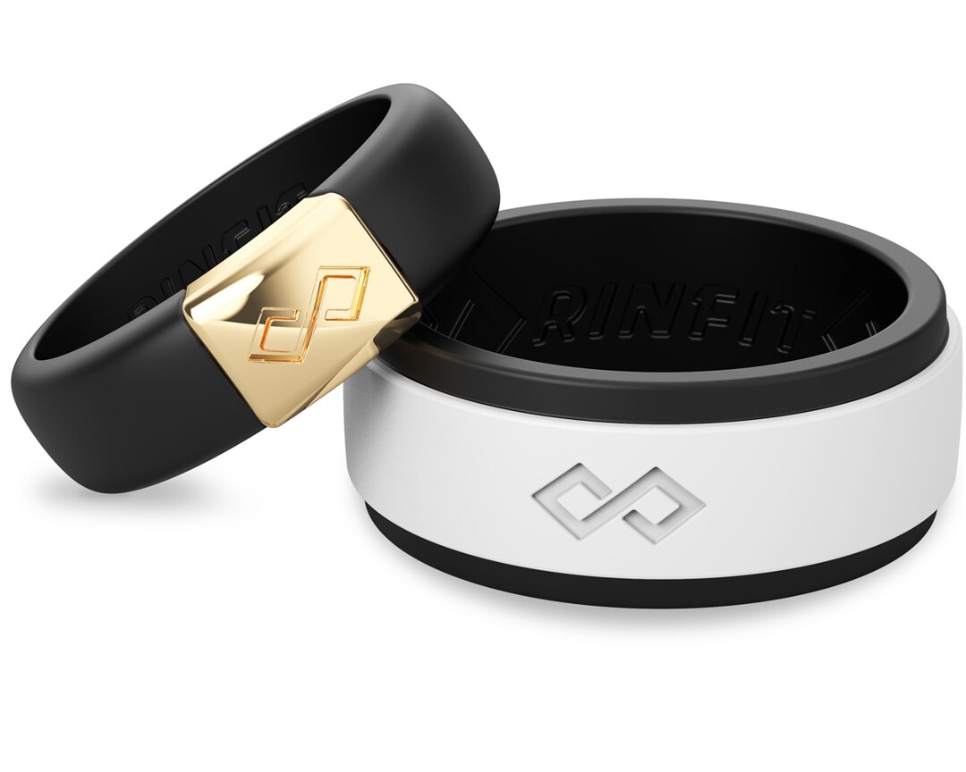 Rinfit Matching Silicone Rings for Couples Silicone Wedding - Etsy