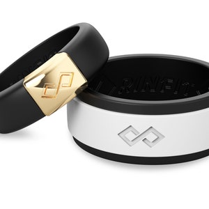 Rinfit Matching Silicone Rings for Couples Silicone Wedding - Etsy