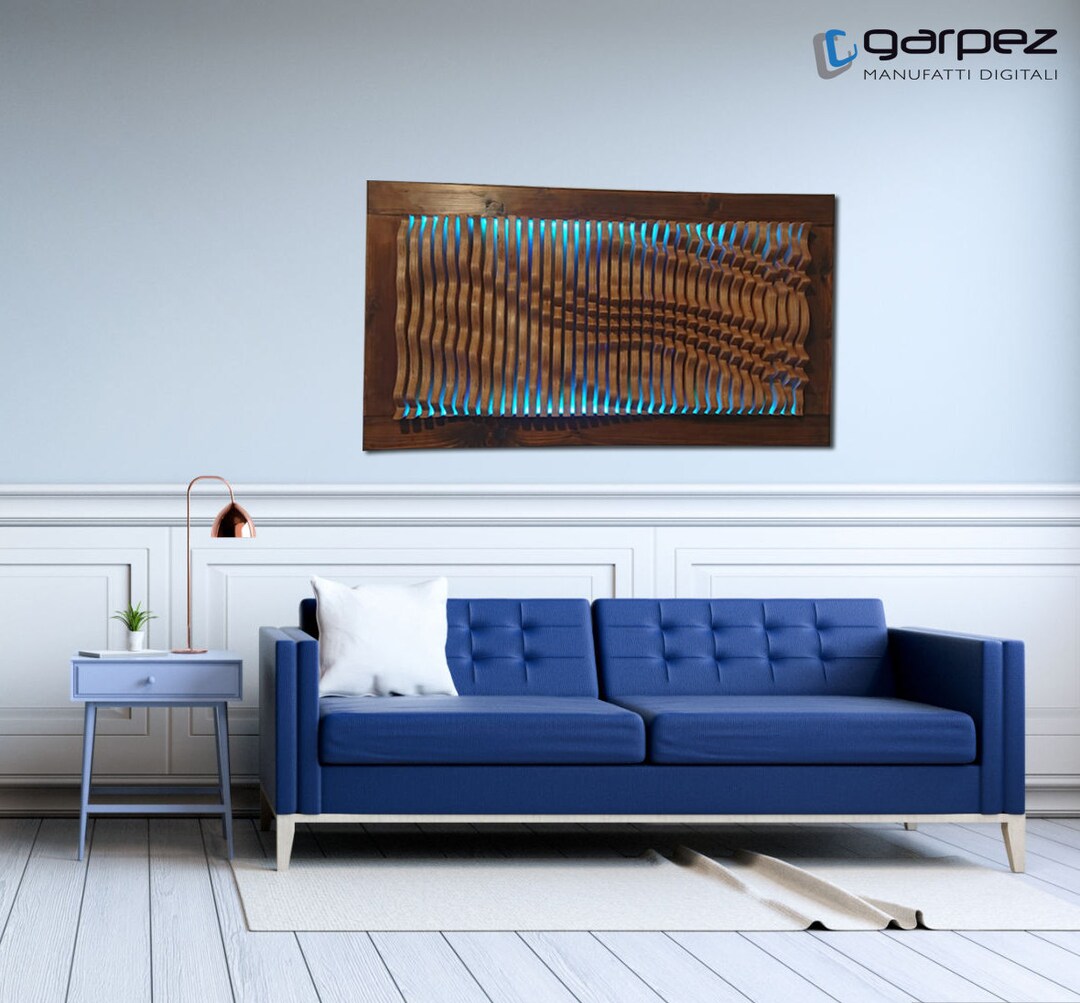 Parametric Panel With Led Backlight 65000 Colors Parametric Wall Art ...