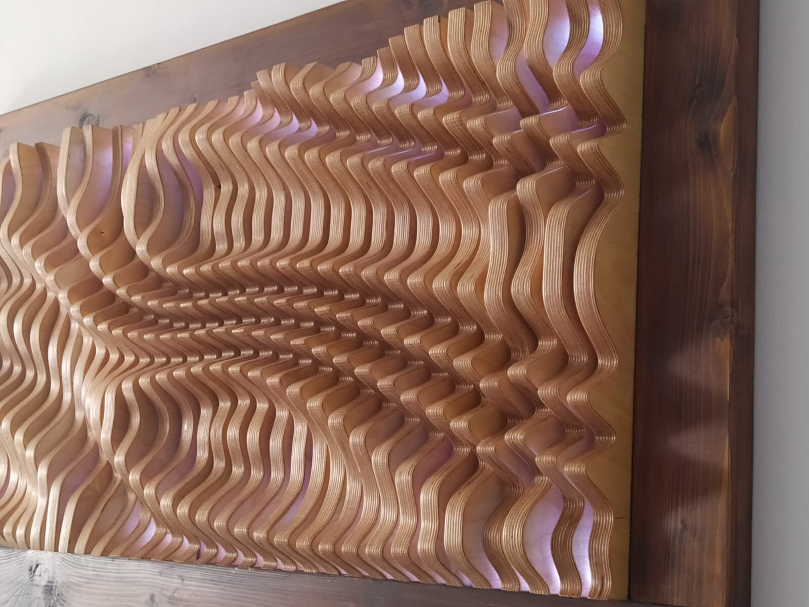 Parametric Panel With Led Backlight 65000 Colors - Parametric Wall Art ...