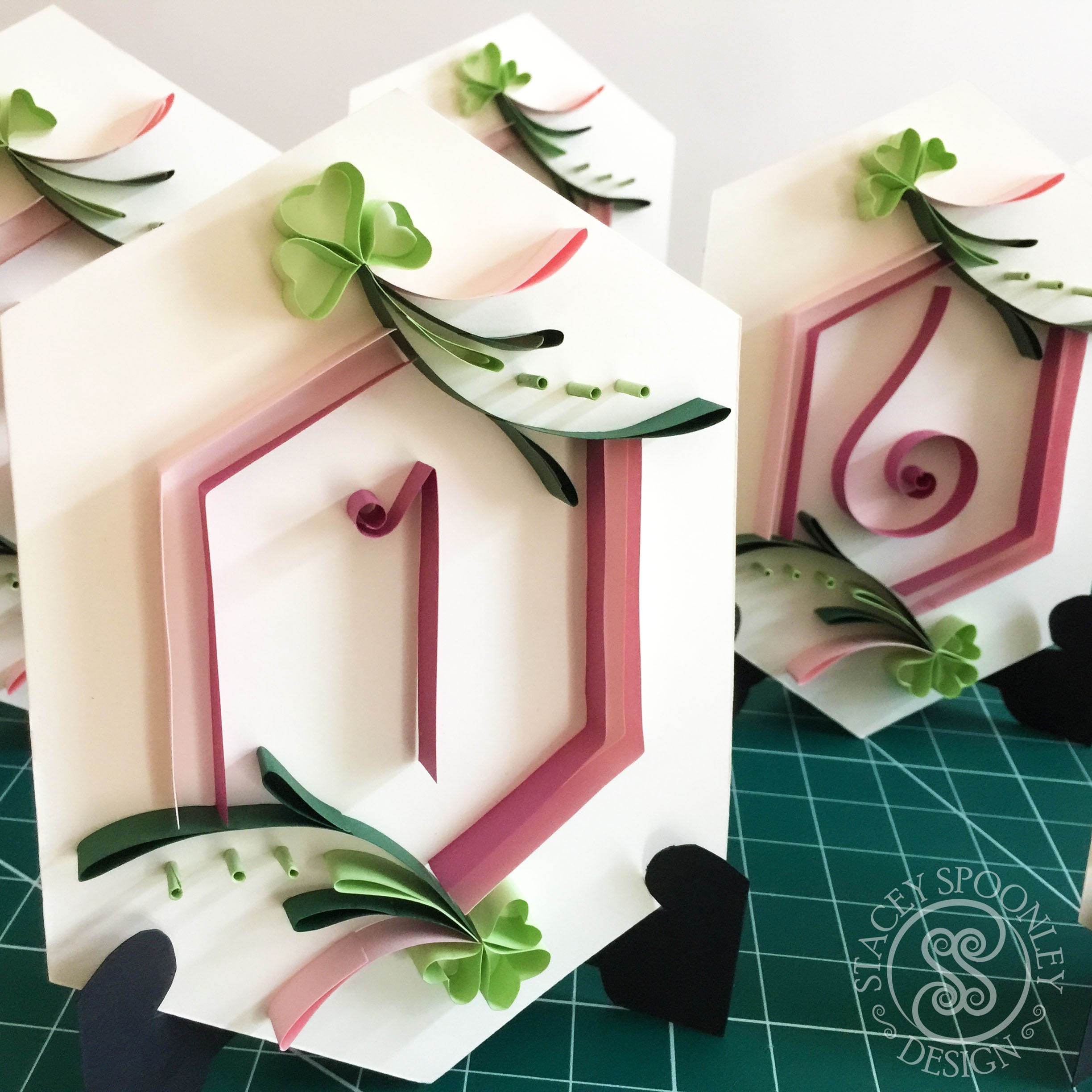 Wedding Table Numbers Handmade Quilling Paper Art Bespoke - Etsy