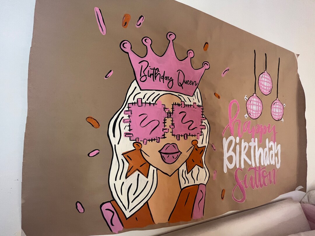 Customized Craft Paper Party Banner - Etsy