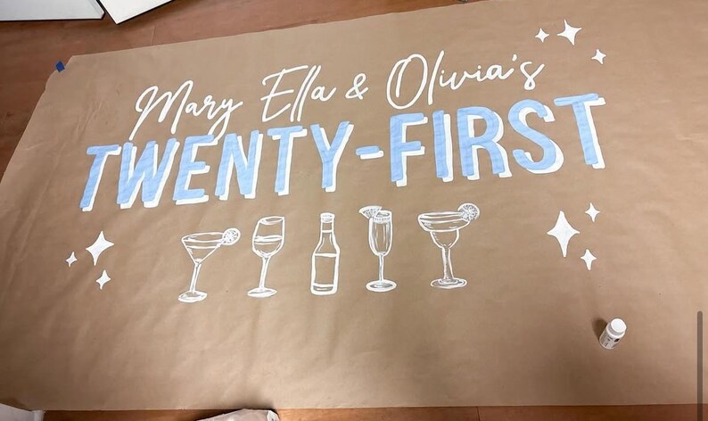 LARGE Custom Event Banner - Etsy