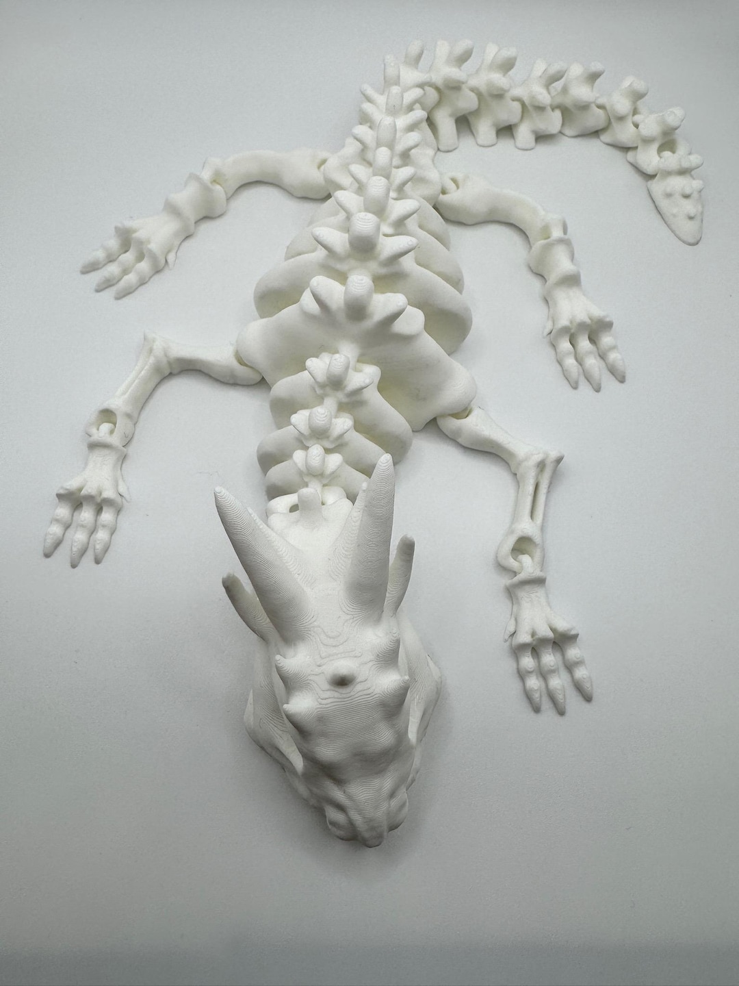 Articulated Dragon Skeleton Fidget Toy - Etsy