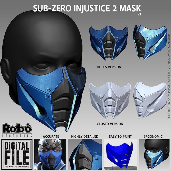 Sub Zero Mask - Etsy
