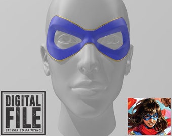 Ms.marvel Mask - Etsy