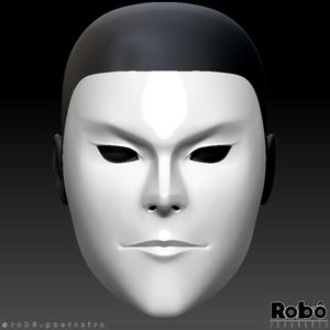 Satoshi Nakamoto Mask - Anonymous Crypto Investor - STL Model 3D Print ...