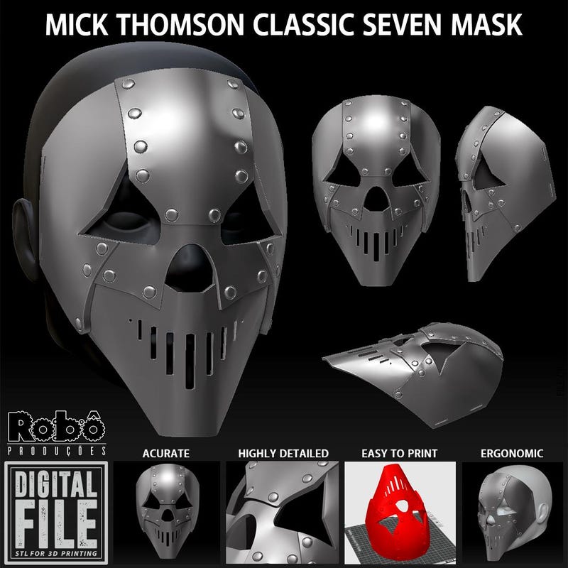 Mick Thomson Mask - Etsy