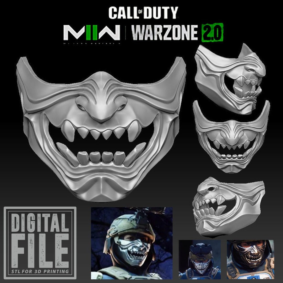 Oni Operator Mask Call of Duty Modern Warfare 2 WARZONE - Etsy Oni Operator Mask Call of Duty Modern Warfare 2 WARZONE - Etsy