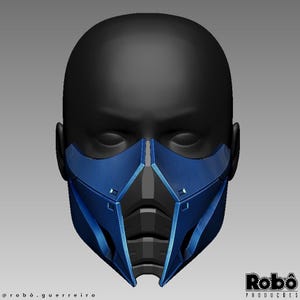 Sub-zero Injustice 2 Mask: Cosplay 3D Model STL File (digital Download ...