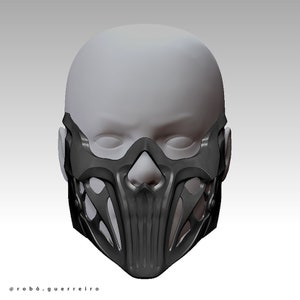 Ghost Possessed Mask - STL Model 3D Print File - Etsy