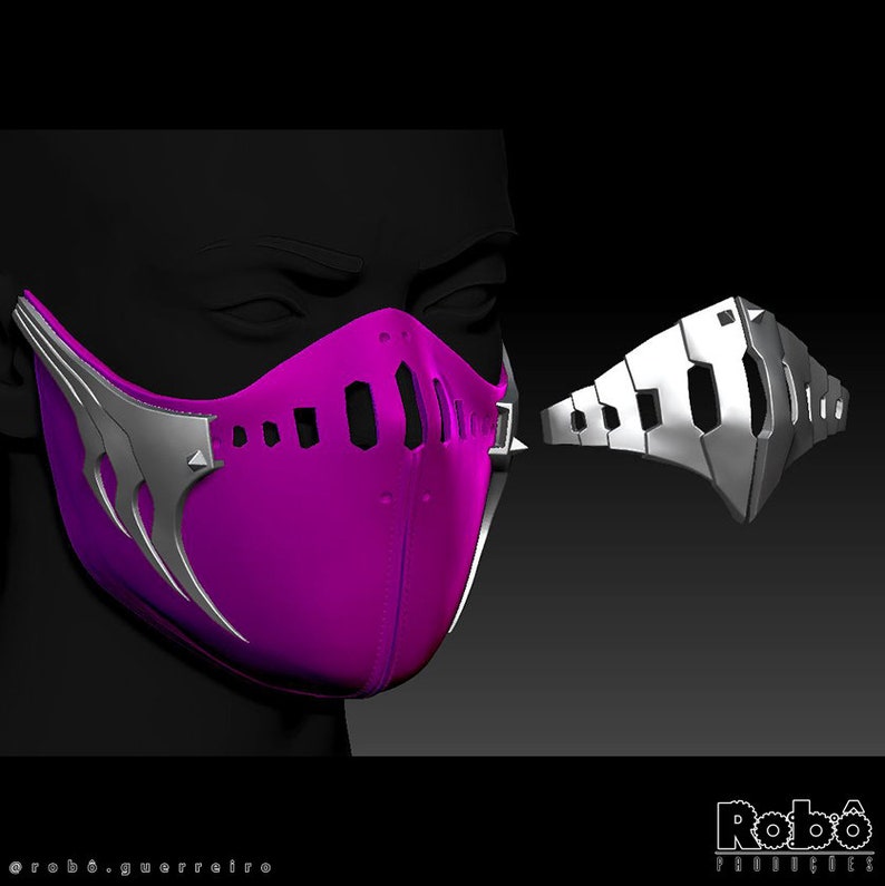 Mortal Kombat 1 Mileena Mask Cosplay - MK12 - 3D Model STL Files - Etsy