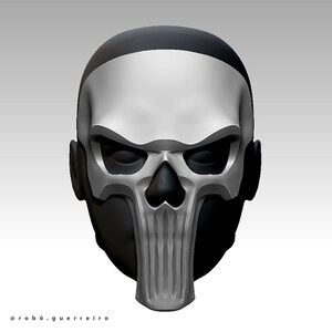Ghost Possessed Mask - STL Model 3D Print File - Etsy