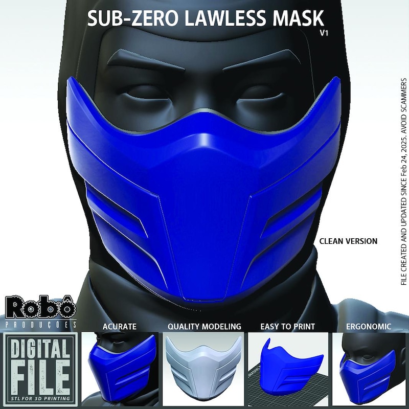 Sub Zero Mask - Etsy