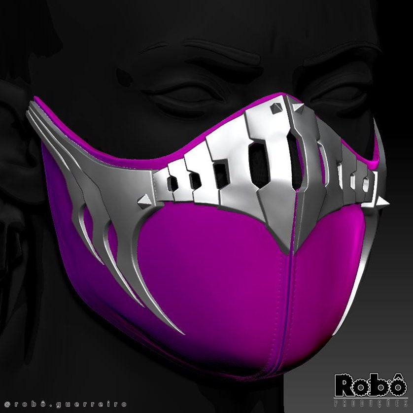 Mortal Kombat 1 Mileena Mask Cosplay - MK12 - 3D Model STL Files - Etsy