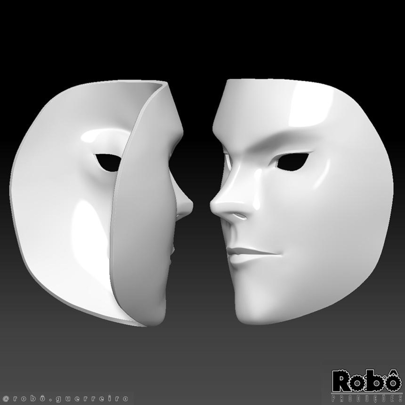 Satoshi Nakamoto Mask - Anonymous Crypto Investor - STL Model 3D Print ...