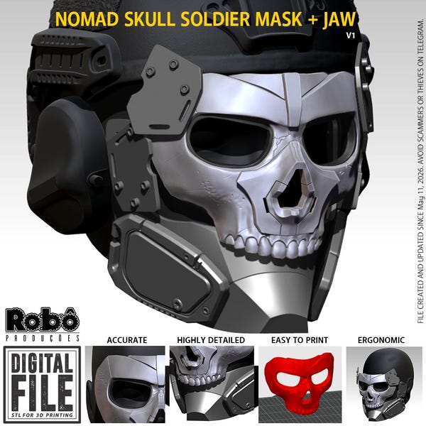 Cod Ghost Mask - Etsy