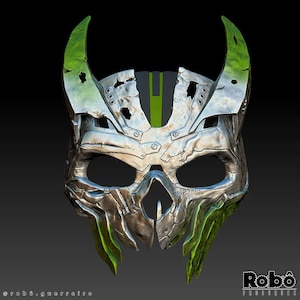 Metal Skull Mask STL Model 3D Print File - Etsy