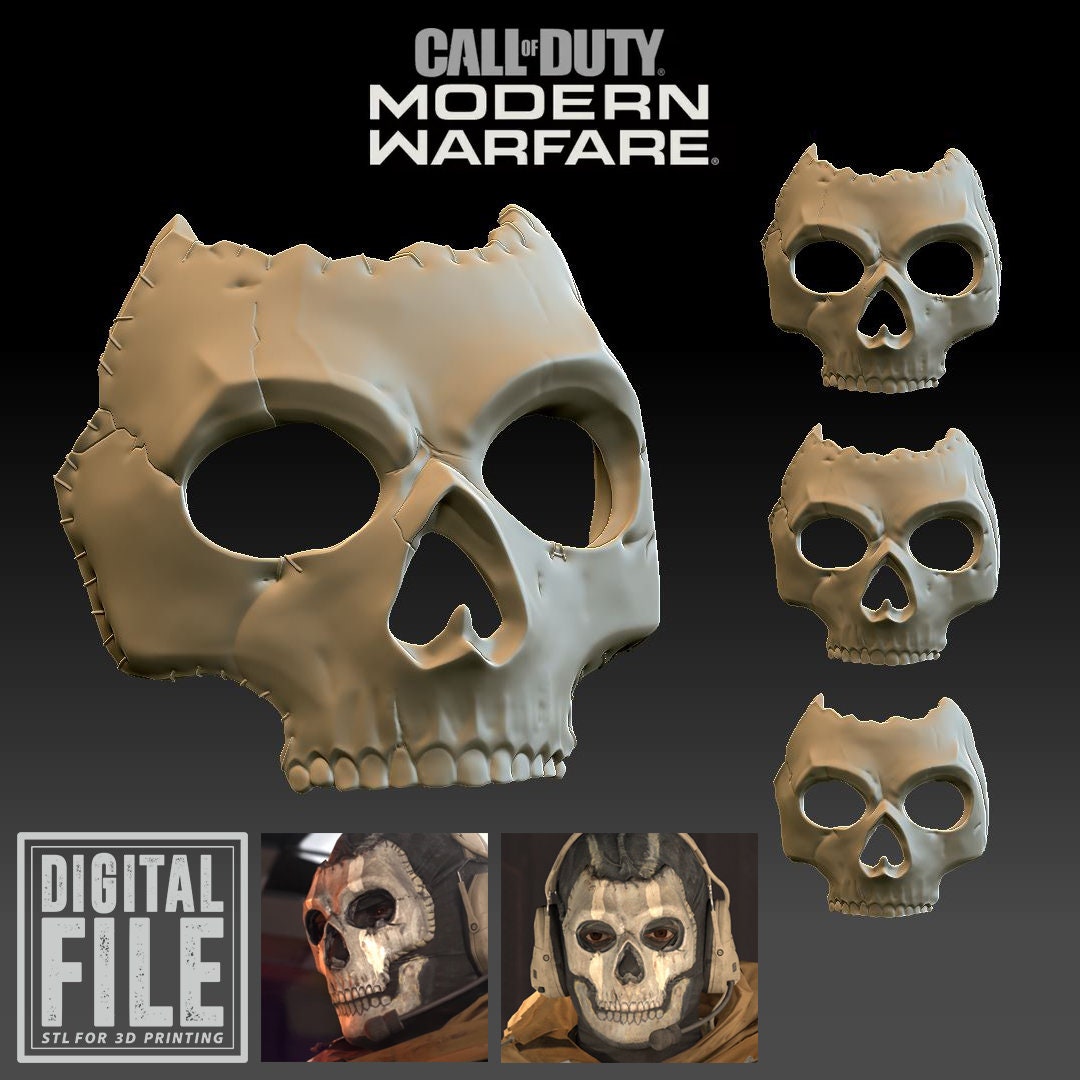 Cod Ghost Skull Mask
