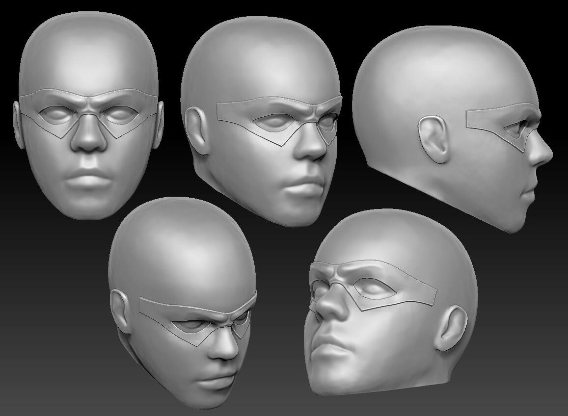 The Phantom Mask - STL 3D Model File - Etsy